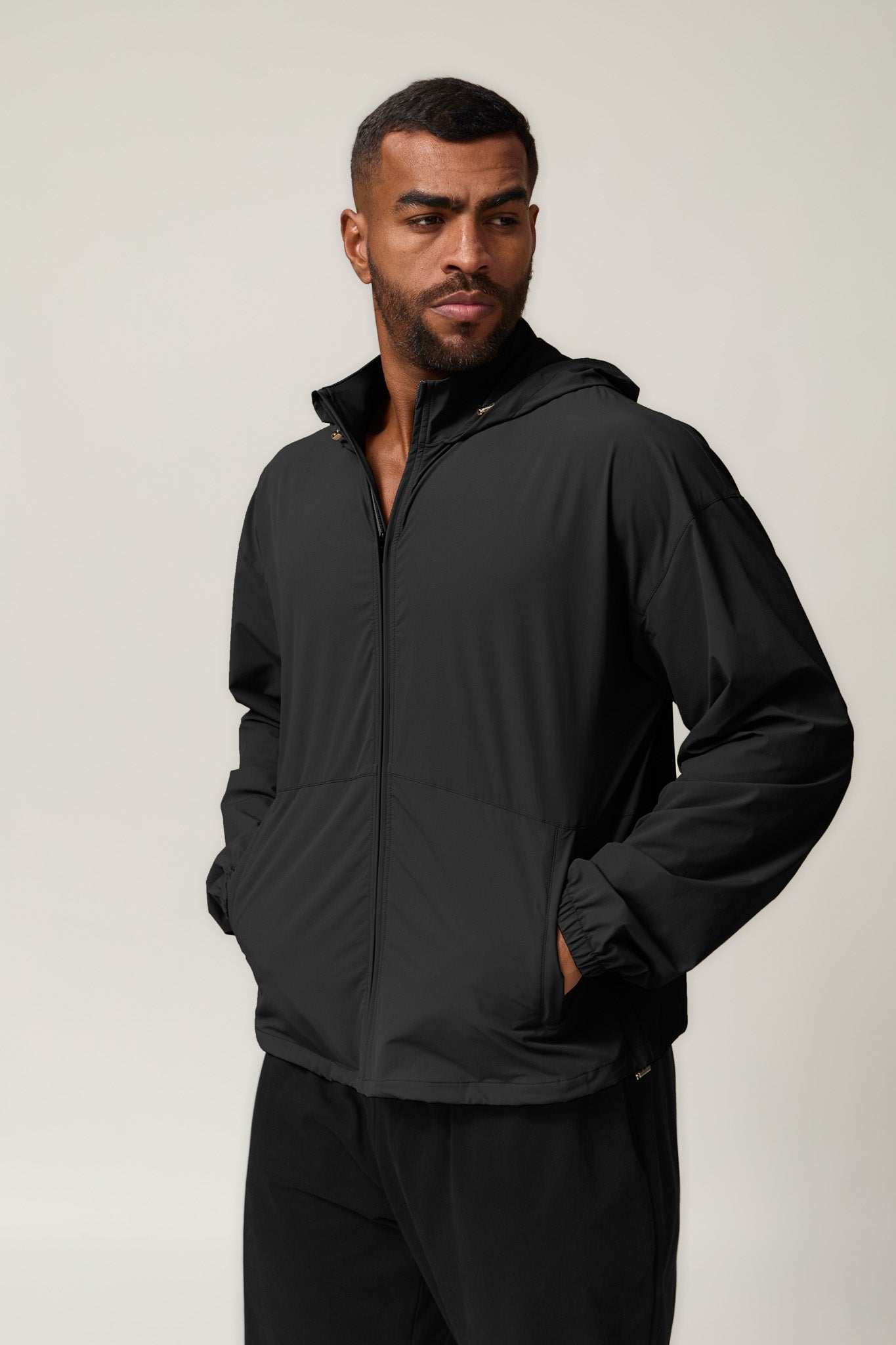 Windrunner Jacket - Black | Maison and Aurora